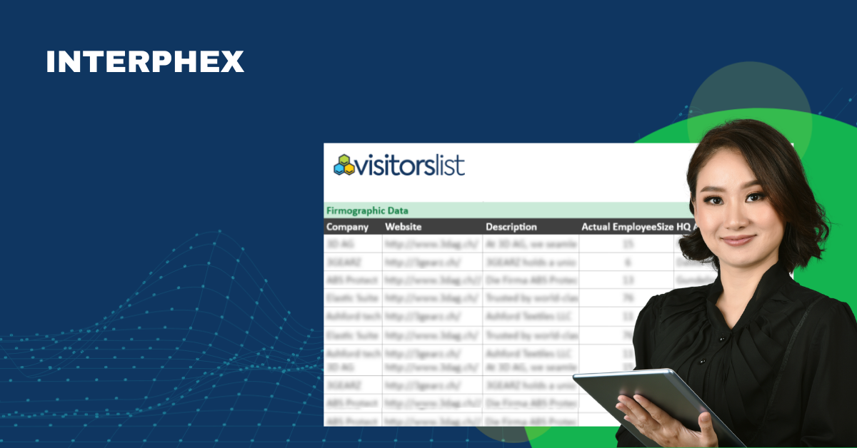 INTERPHEX Exhibitors Lists and Visitors List