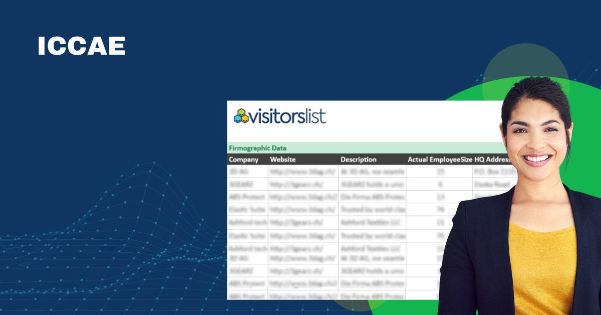 ICCAE Visitors and Exhibitors List