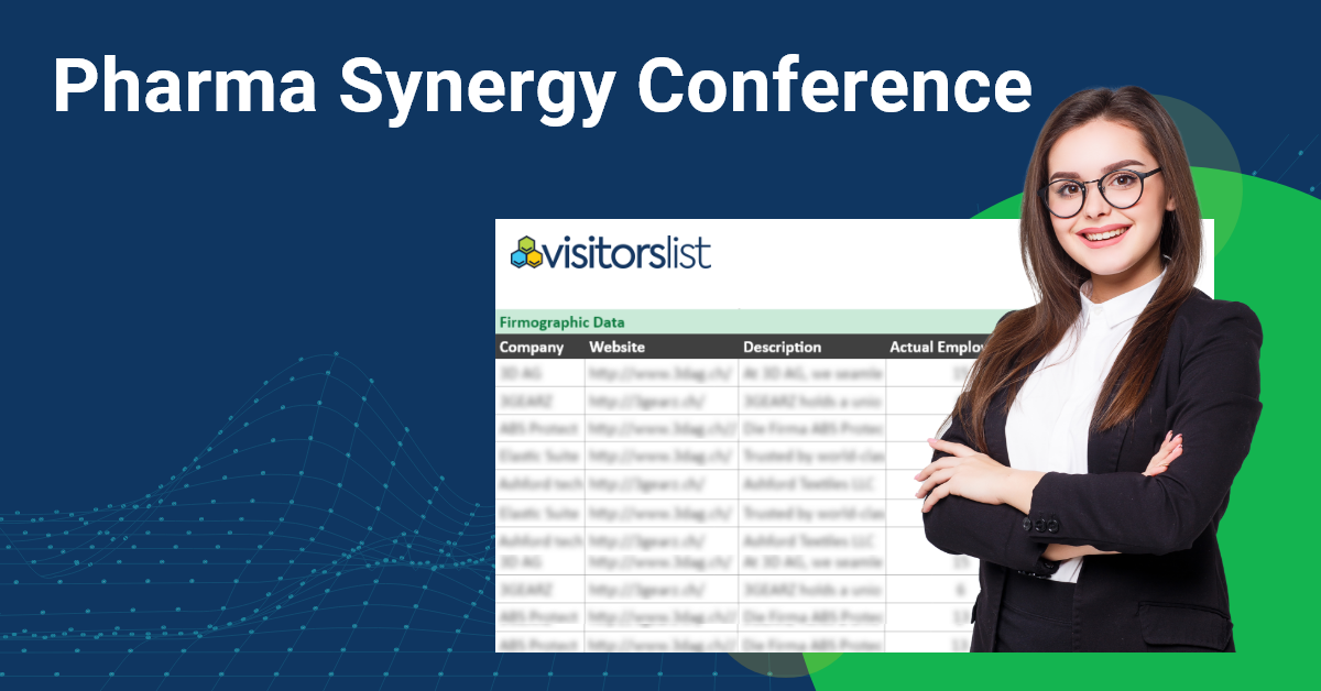 Pharma Synergy Conference 2025 Exhibitors List and Visitors