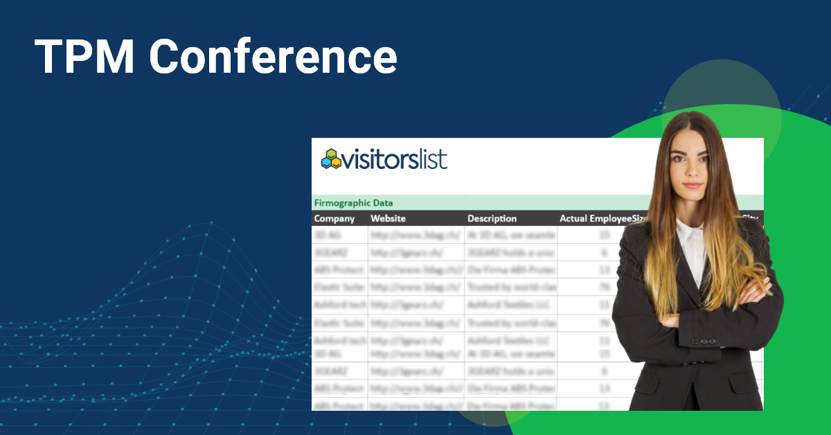 TPM Conference 2025 Exhibitors List and Attendees List